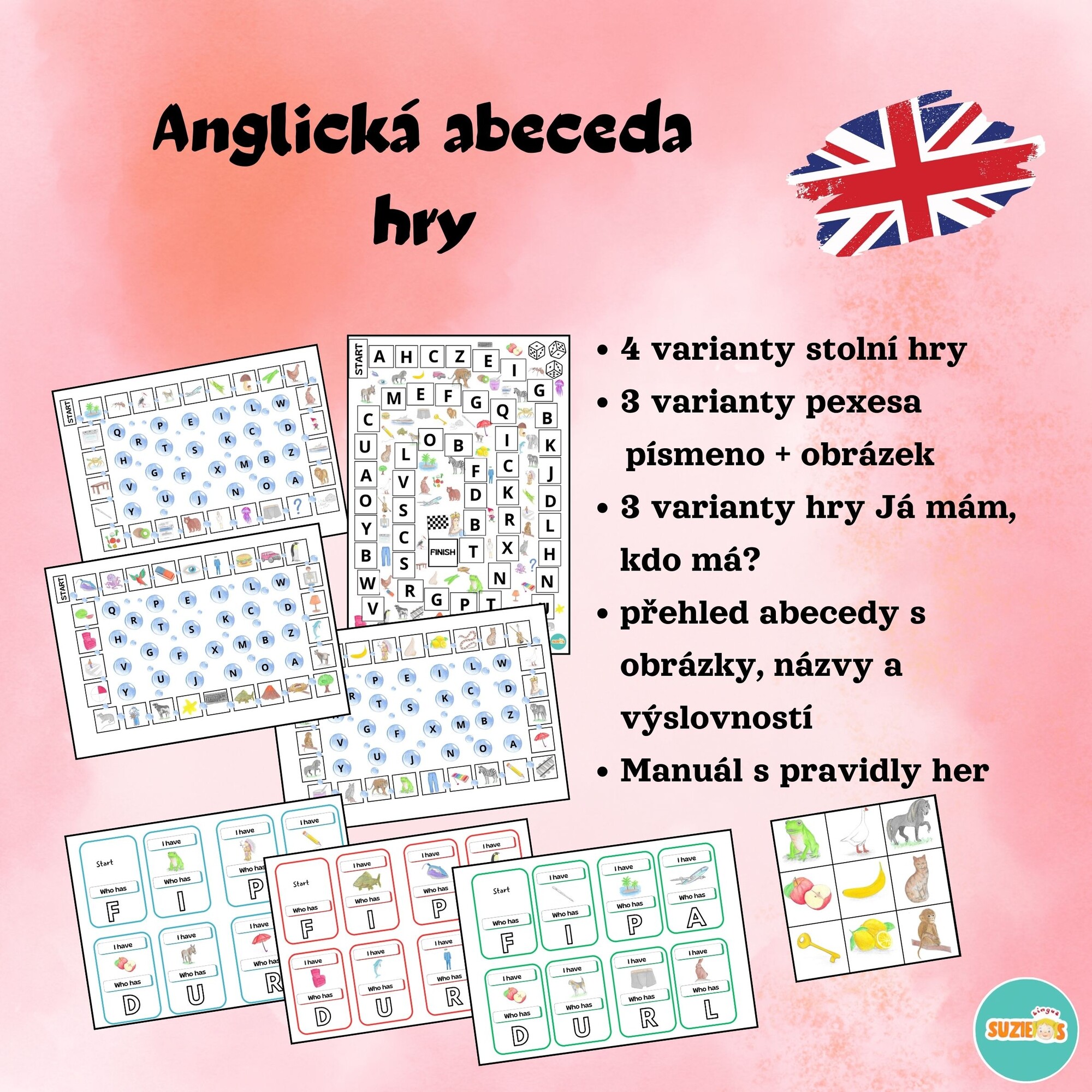Anglická abeceda - hry - Anglický jazyk | UčiteléUčitelům.cz